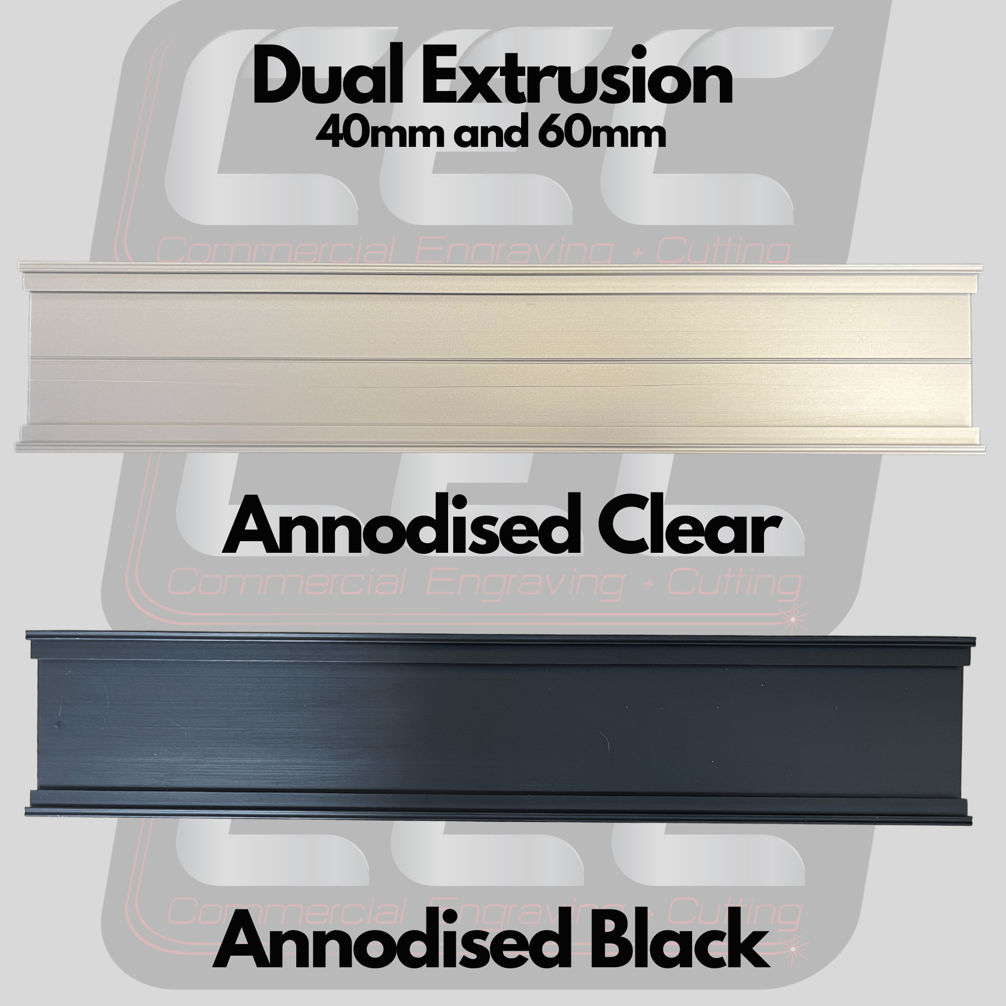 Aluminum Office Door Extrusions, Name Plates, Office Door signs